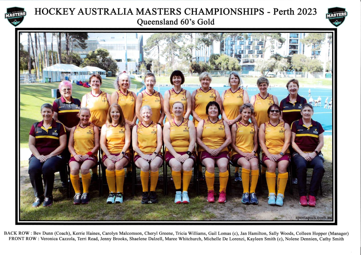 Queensland Team Photos – QLD Womens Masters Hockey